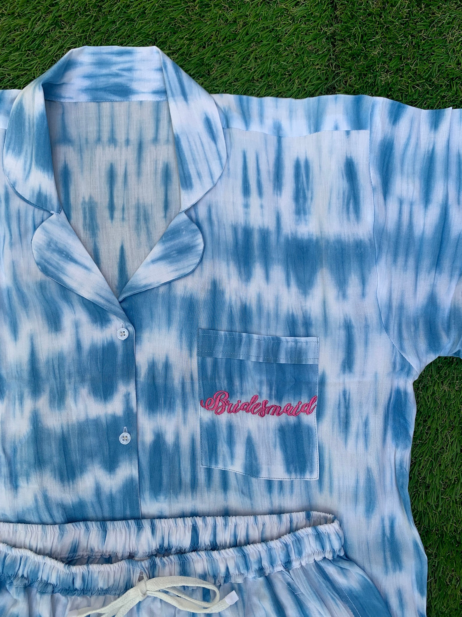 Tie Dye Pajamas, Tie Dye Pjs, Cotton PJ Sets, Tie Dye Bridesmaid PJ ...