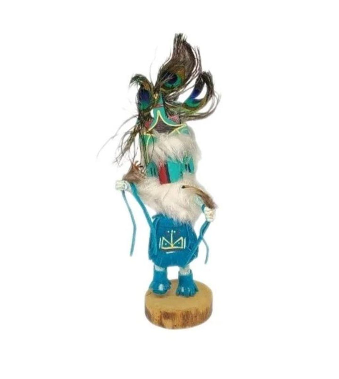 Native Navajo American Kachina Doll - Eagle Dancer Signed Lisa Charley ...