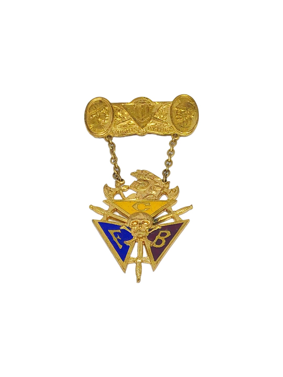 The Knights of Pythias Knights of Pythias Masonic Fraternal FCB Skull ...