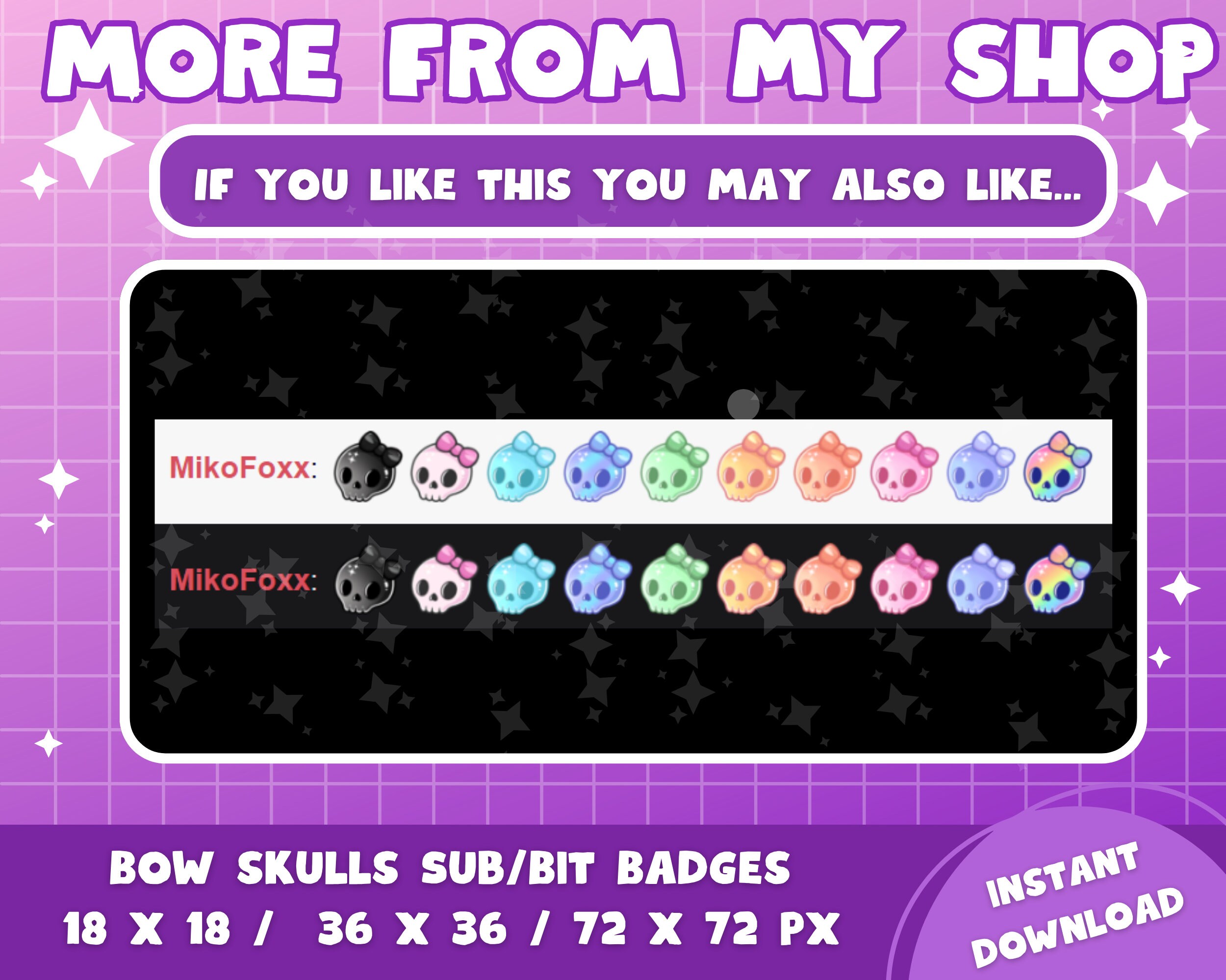 Cute Bats Halloween Emotes Bit Badges Emotes Halloween - Etsy