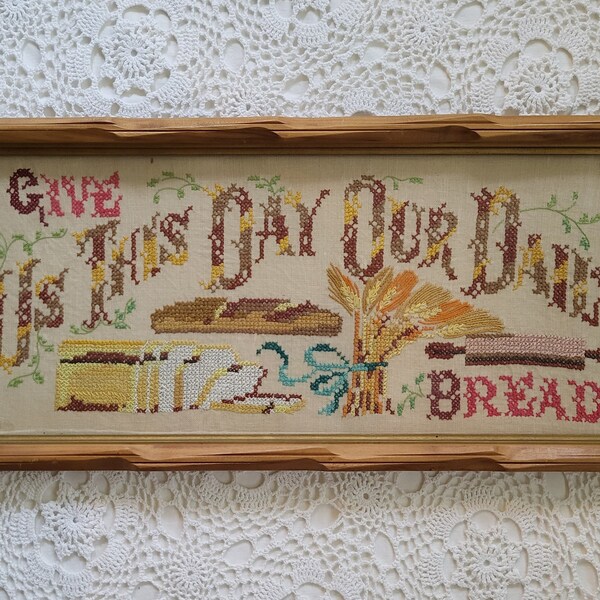 Bread Cross Stitch - Etsy