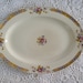Large Porcelain Floral Platter, Classic Creme Pattern by Edwin M ...