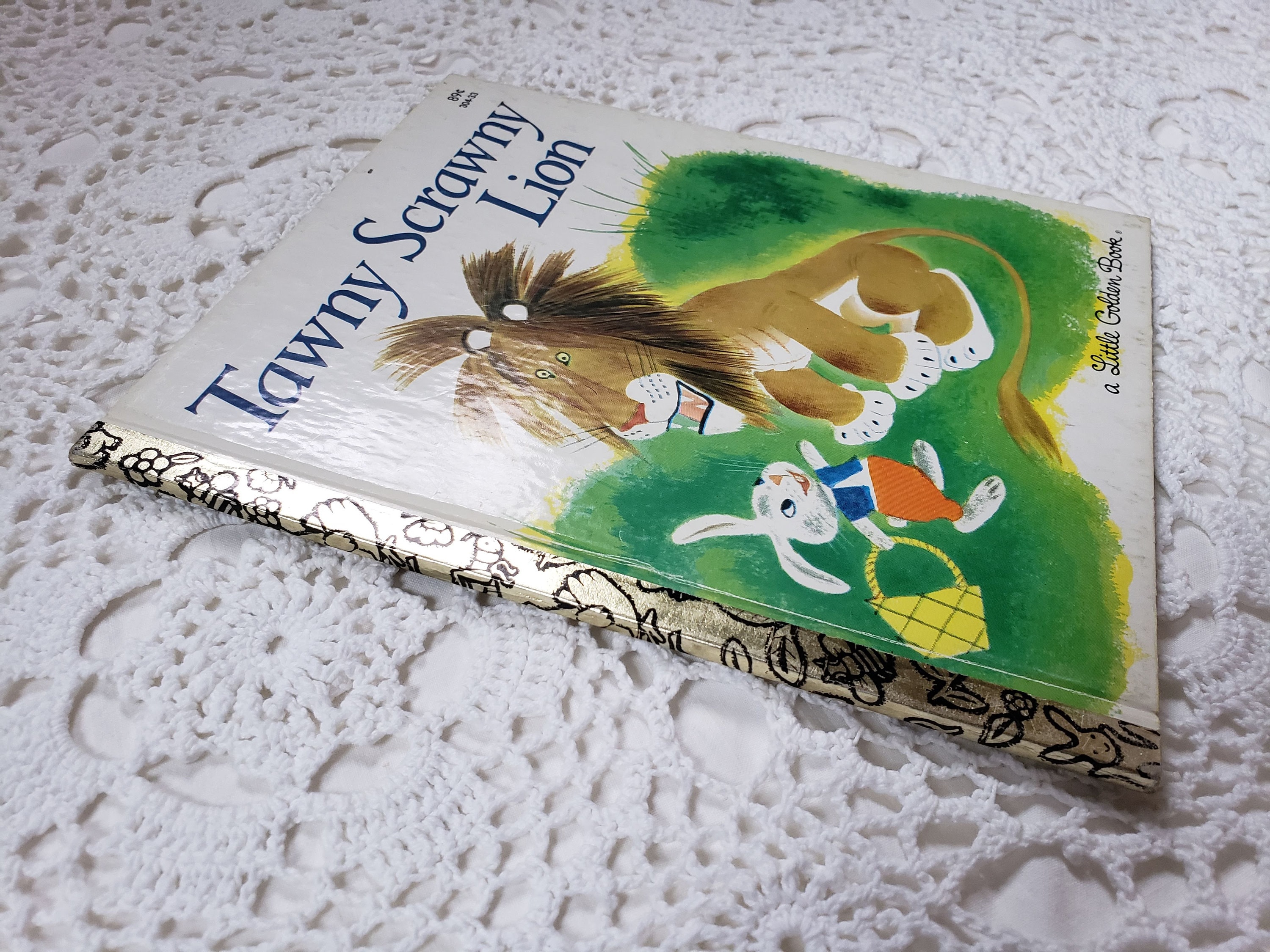 Tawny Scrawny Lion Little Golden Book 1950s, Vintage 1980s Edition ...