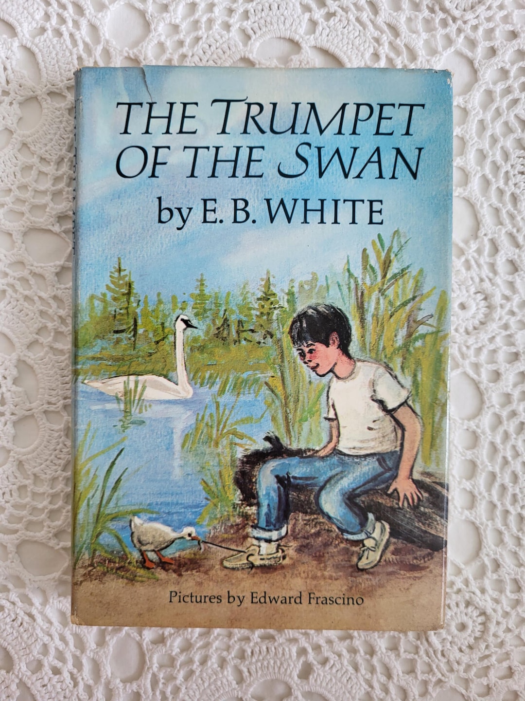 The Trumpet of the Swan by Ebwhite, 1970 Book Club Edition, Children's ...