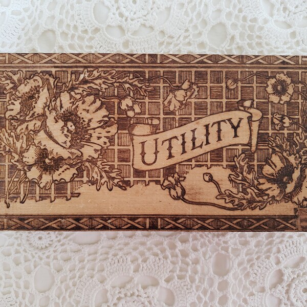 Pyrography Box - Etsy