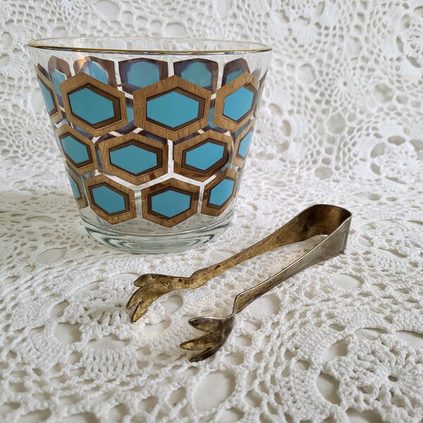 Turquoise Ice Bucket - Etsy