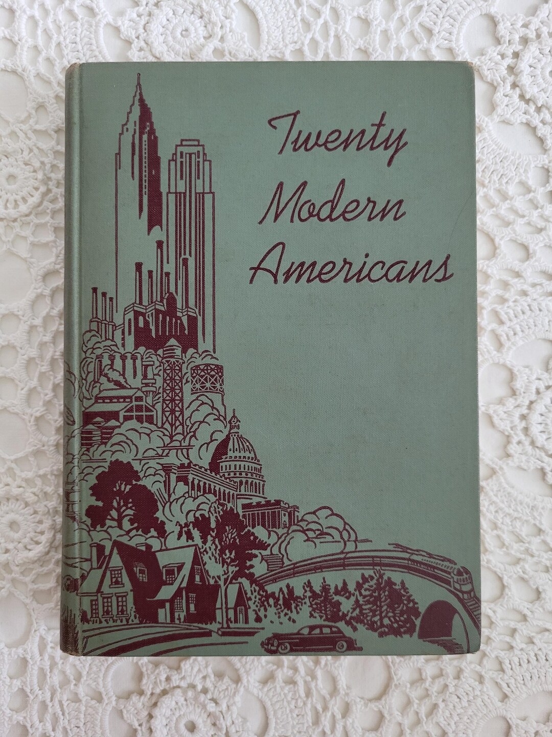 Twenty Modern Americans, 1942, Walt Disney, Amelia Earhart, George ...