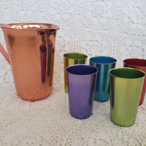 Aluminum Pitcher - Etsy