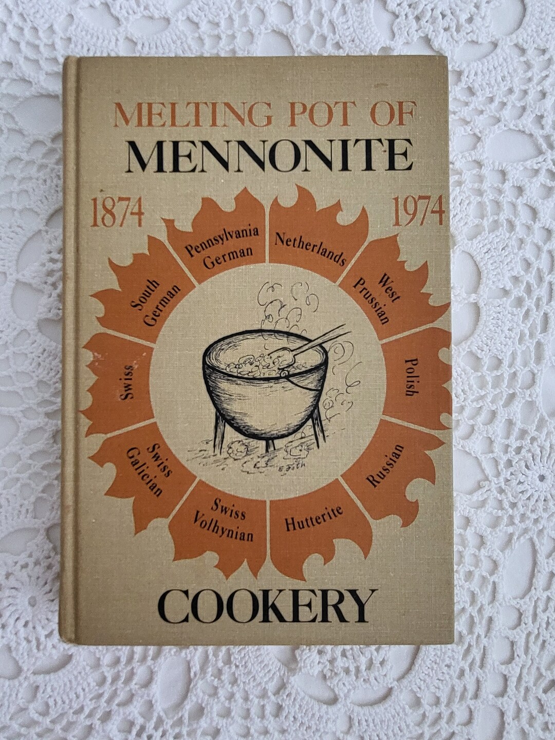 Melting Pot of Mennonite Cookbook, 1874-1974 - Etsy