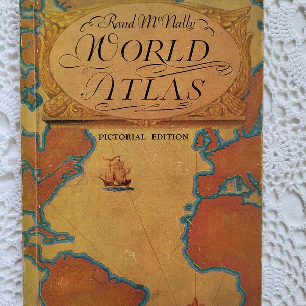 Rand Mcnally Atlas - Etsy