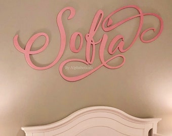 Sofia letters | Etsy