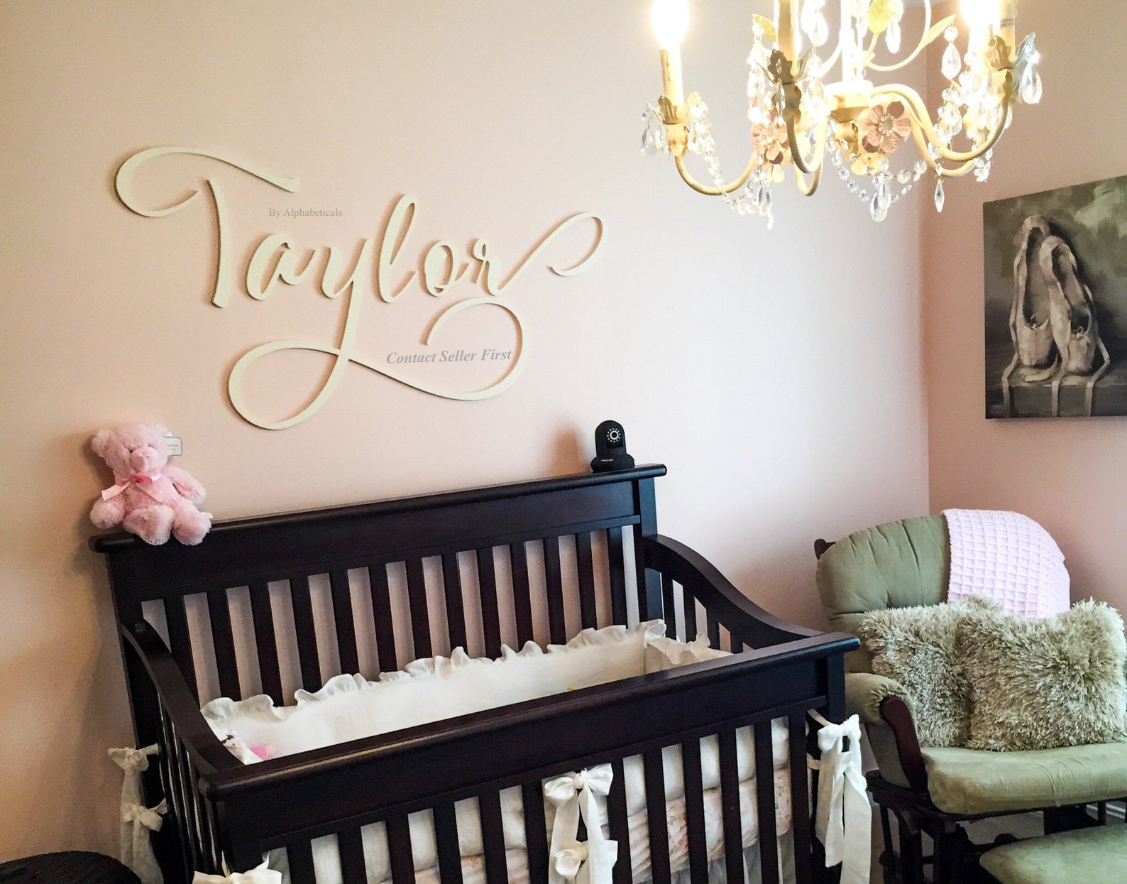 Jaxson Baby Name Sign for Nursery Boy Alphabetical Over Crib - Etsy