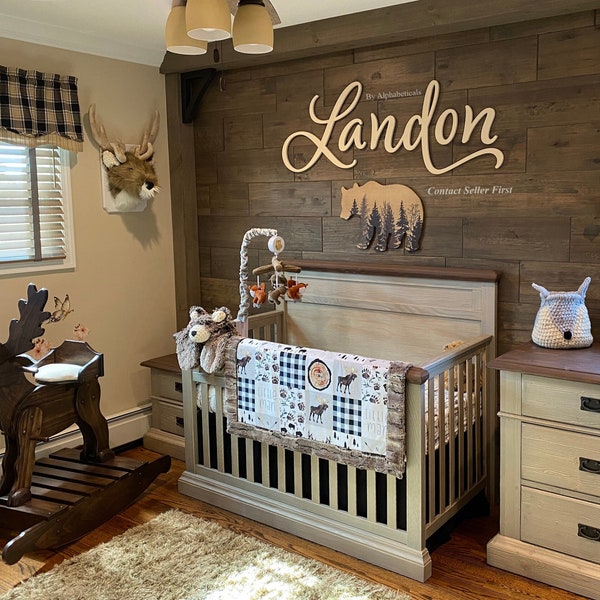 Baby Nursery Letters - Etsy