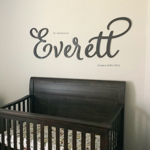 Everett Baby Name Meaning Baby Names Nursery Sign Boy Names - Etsy