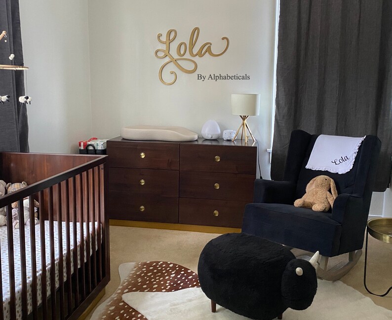 Aria Nursery Name Sign Girl Boy Baby Name Letters for Wall - Etsy