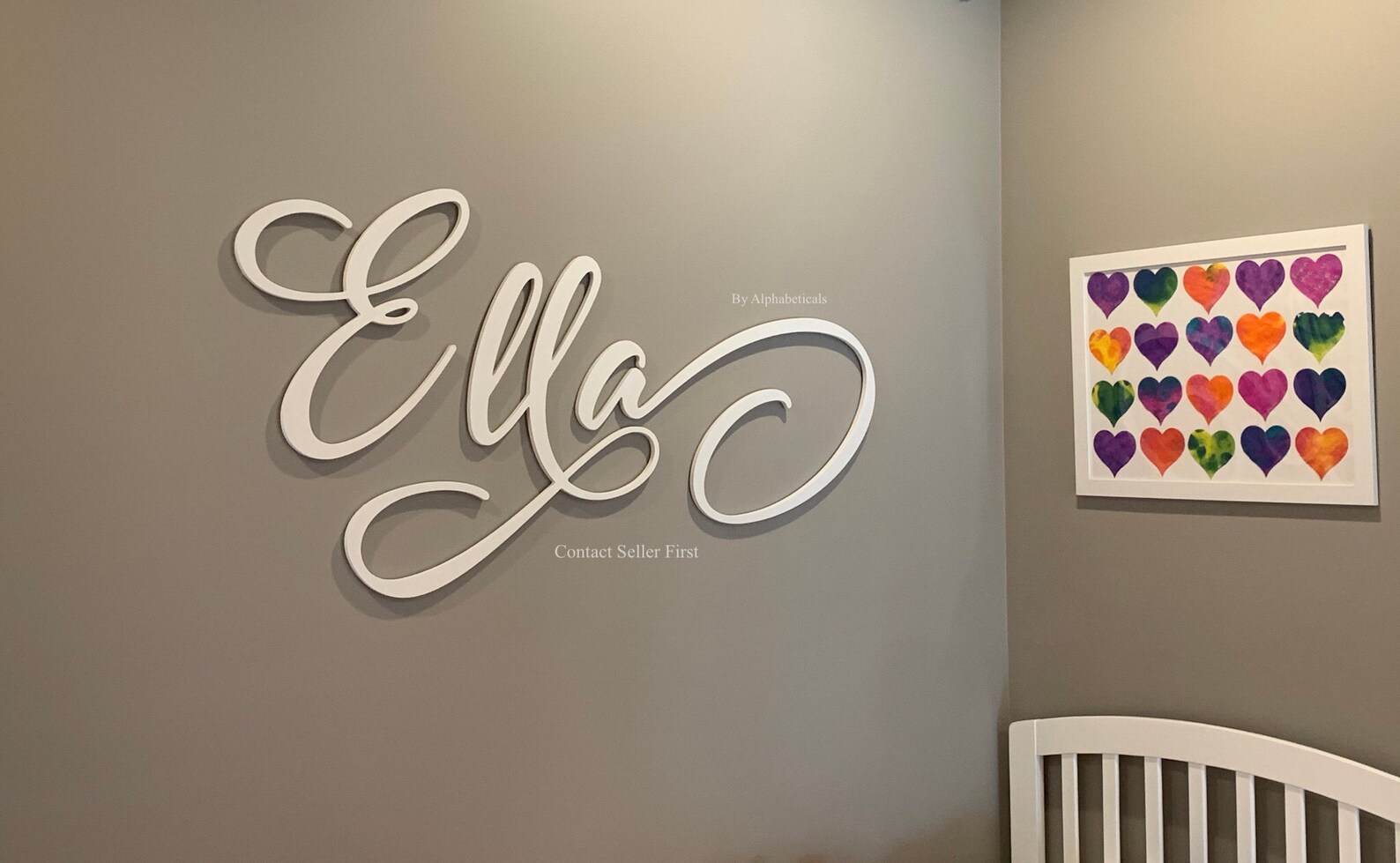 Nursery Name Sign Boy Baby Name Signs for Nursery Wooden Name | Etsy