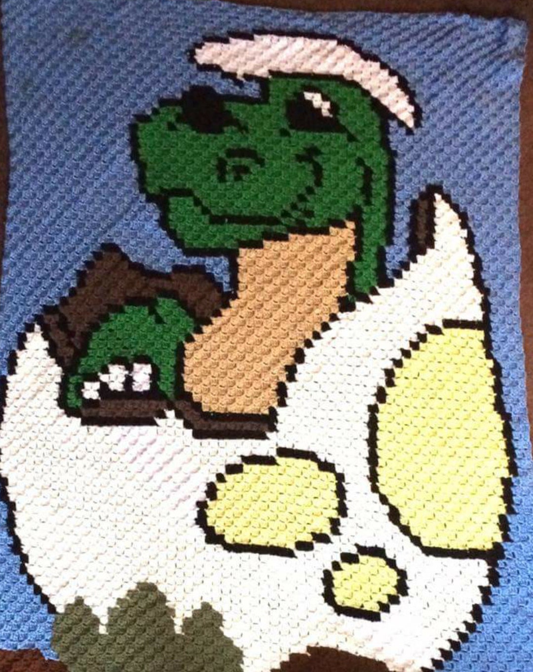 Baby Dino C2c Pattern, C2c Graph, Baby Blanket, Crochet Dinosaur , C2c ...