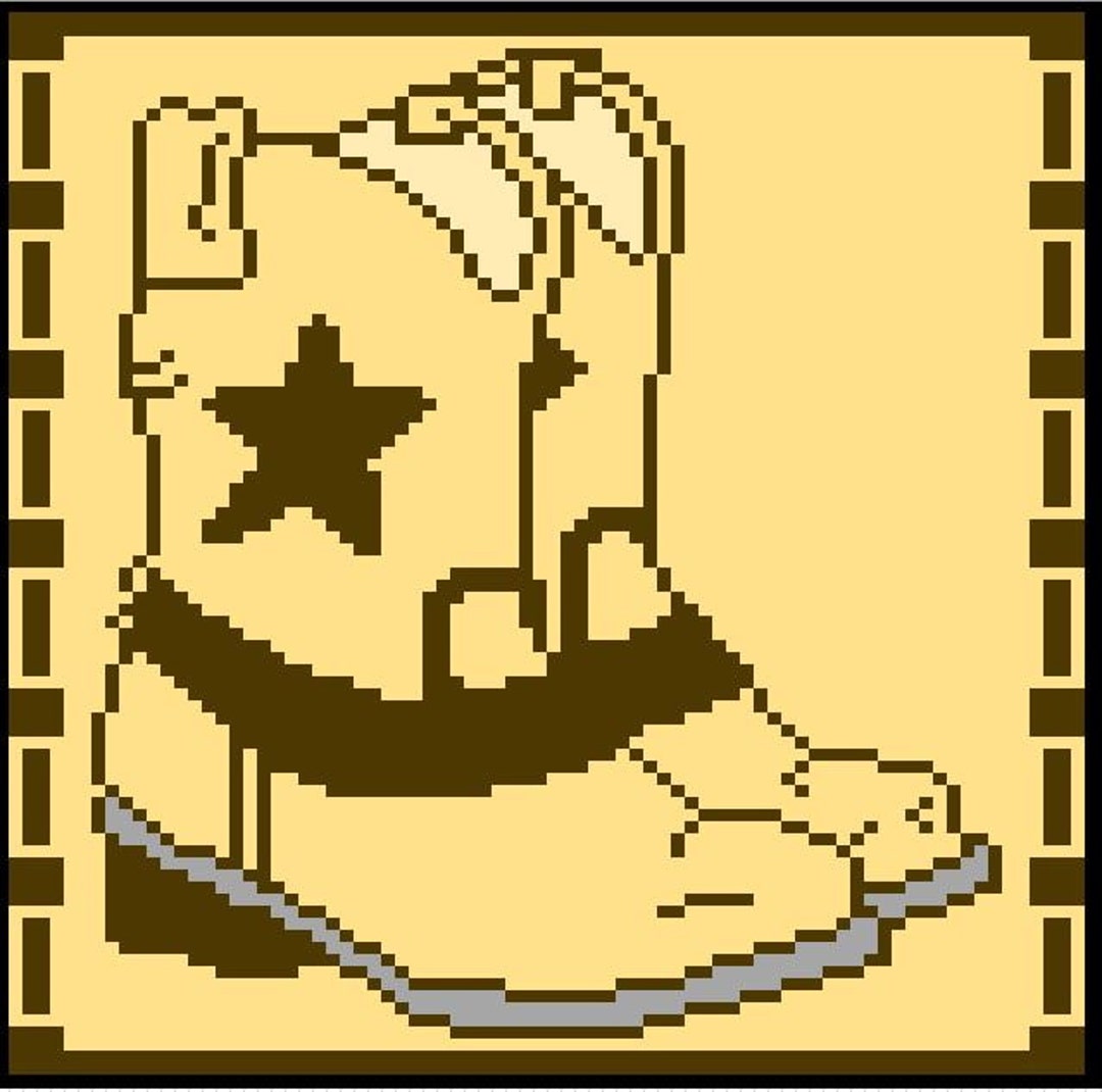 COWBOY BOOTS C2C Graph Pattern With Written Row by Row Instructions - Etsy