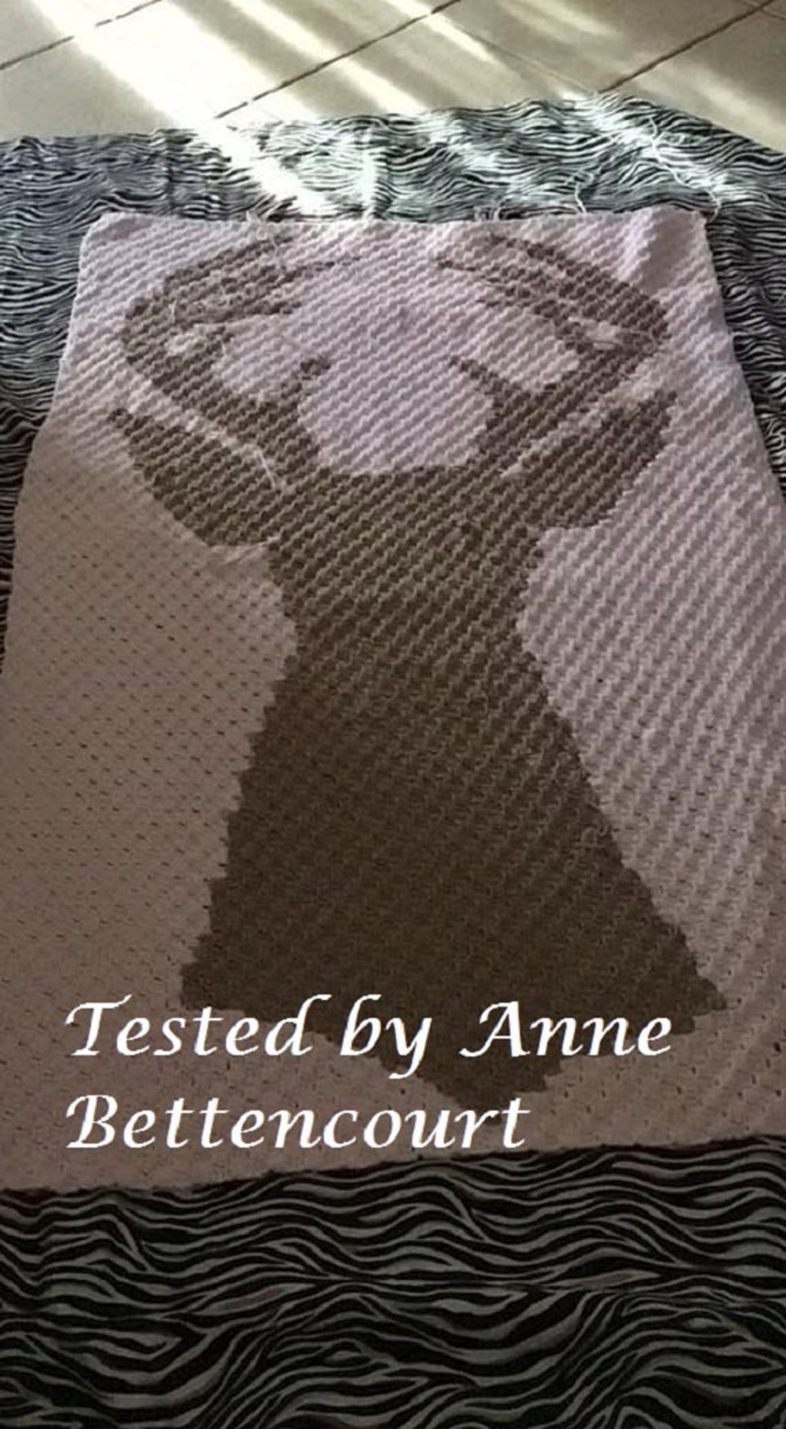 C2C Graph Deer Head C2C Crochet Graph With Row by Row Color - Etsy