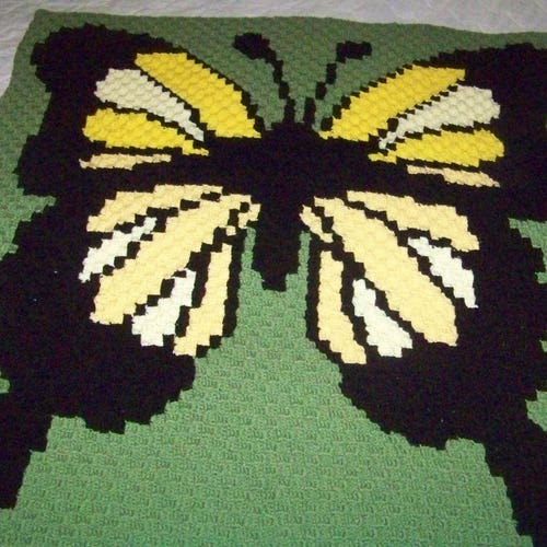 C2C BUTTERFLY GRAPH PATTERN - Etsy Australia