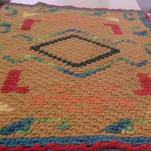 NATIVE AMERICAN C2c Graph Pattern, C2c Crochet Pattern, C2c Graph ...