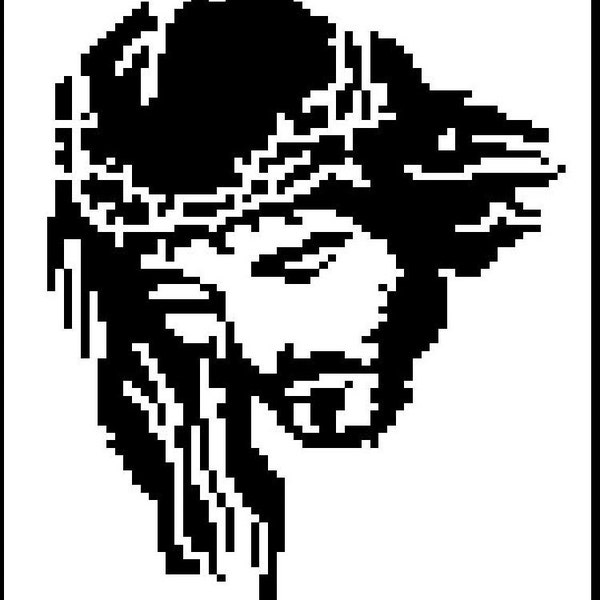 Jesus Graph Pattern - Etsy