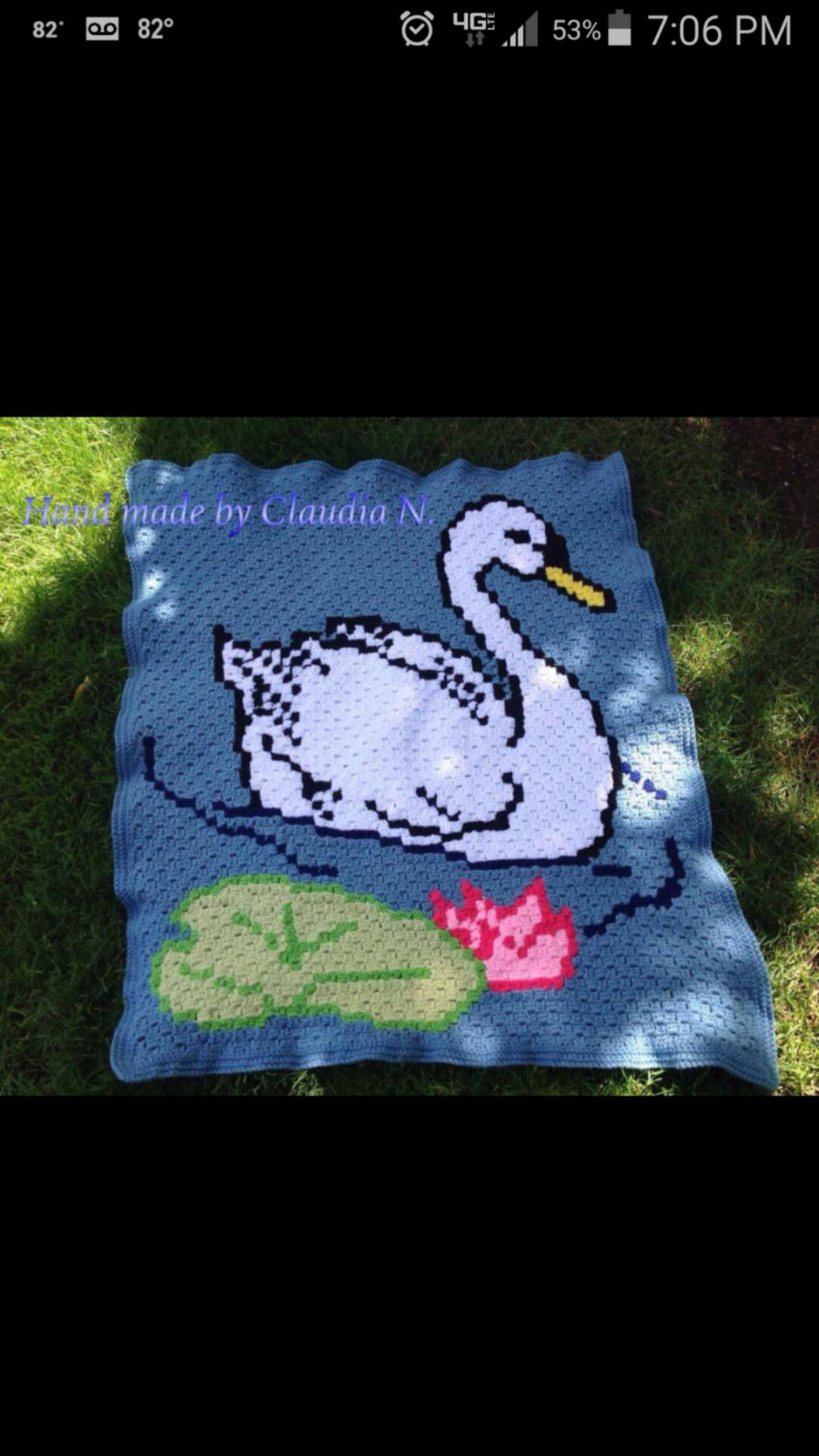 SWAN C2C GRAPH PATTERN With Row by Row Written Count and Color Chart ...