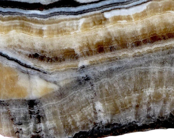 Spirit Stone Slab Banded Yavapai Travertine Slabette Lapidary Supply ...