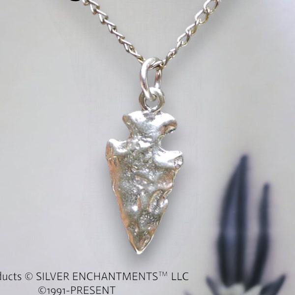 Arrowhead Necklace - Etsy