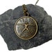 Bronze Tetragrammaton Pendant Necklace Tetragrammaton With - Etsy