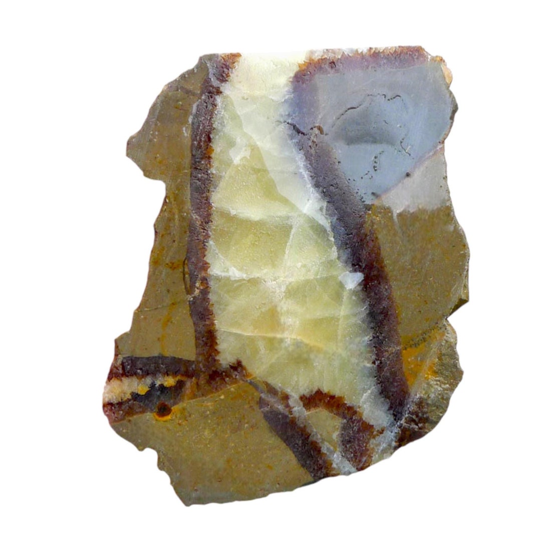 Septarian Slab Lapidary Supply Dragon Stone End Cut, Septaria Stone ...