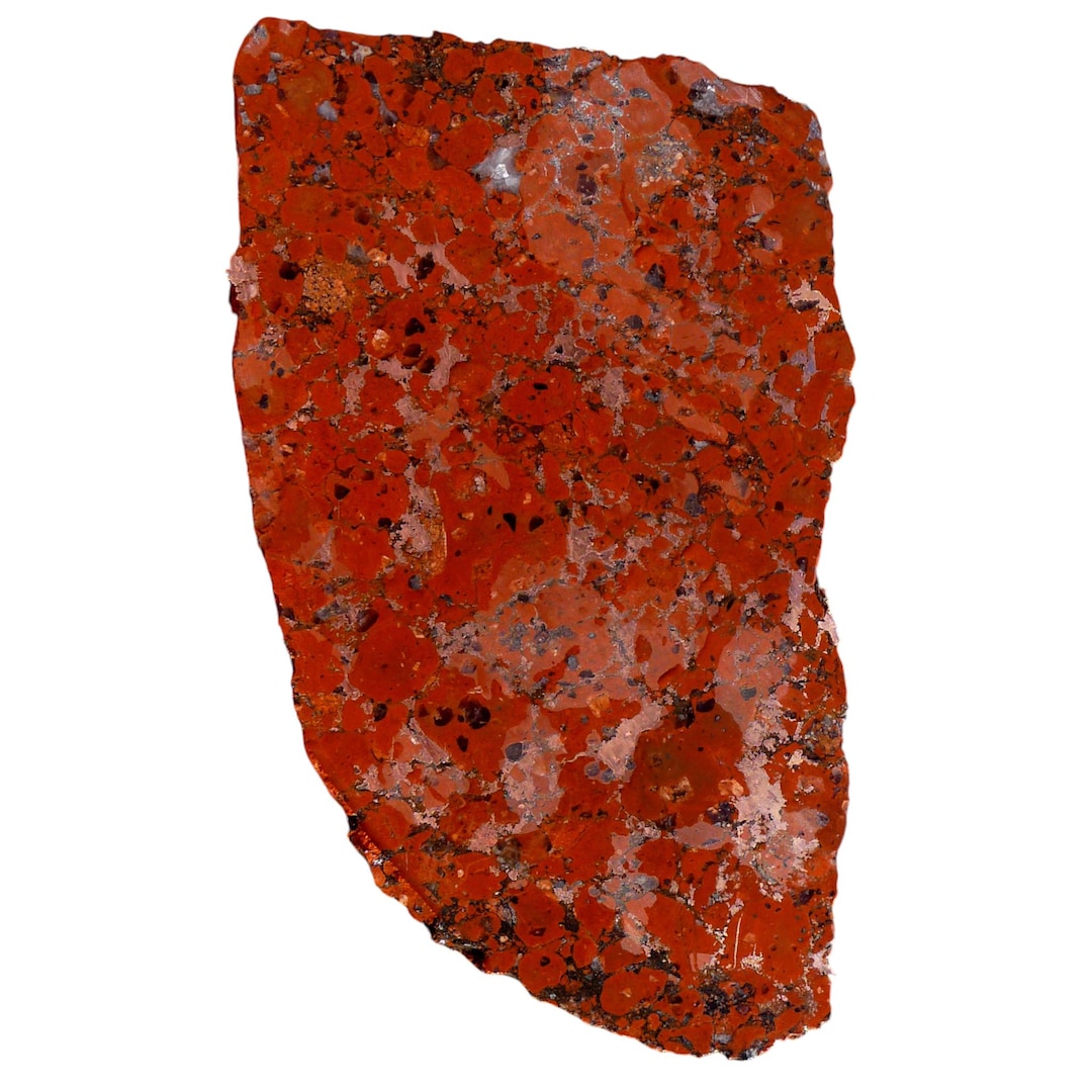 Native Copper in Red Jasper Slab, Kingstonite Slice, Michigan Copper ...