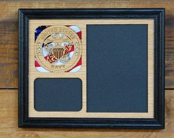 Navy picture frame | Etsy