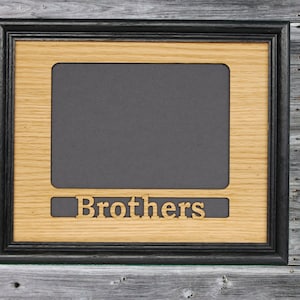 8x10 Brothers Picture Frame, Gift for Brothers, Siblings Frame, Family ...