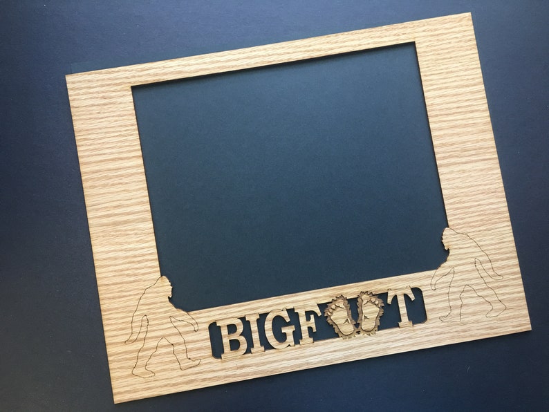 Bigfoot Picture Frame 11x14 Frame Holds 8x10 Photo Bigfoot - Etsy