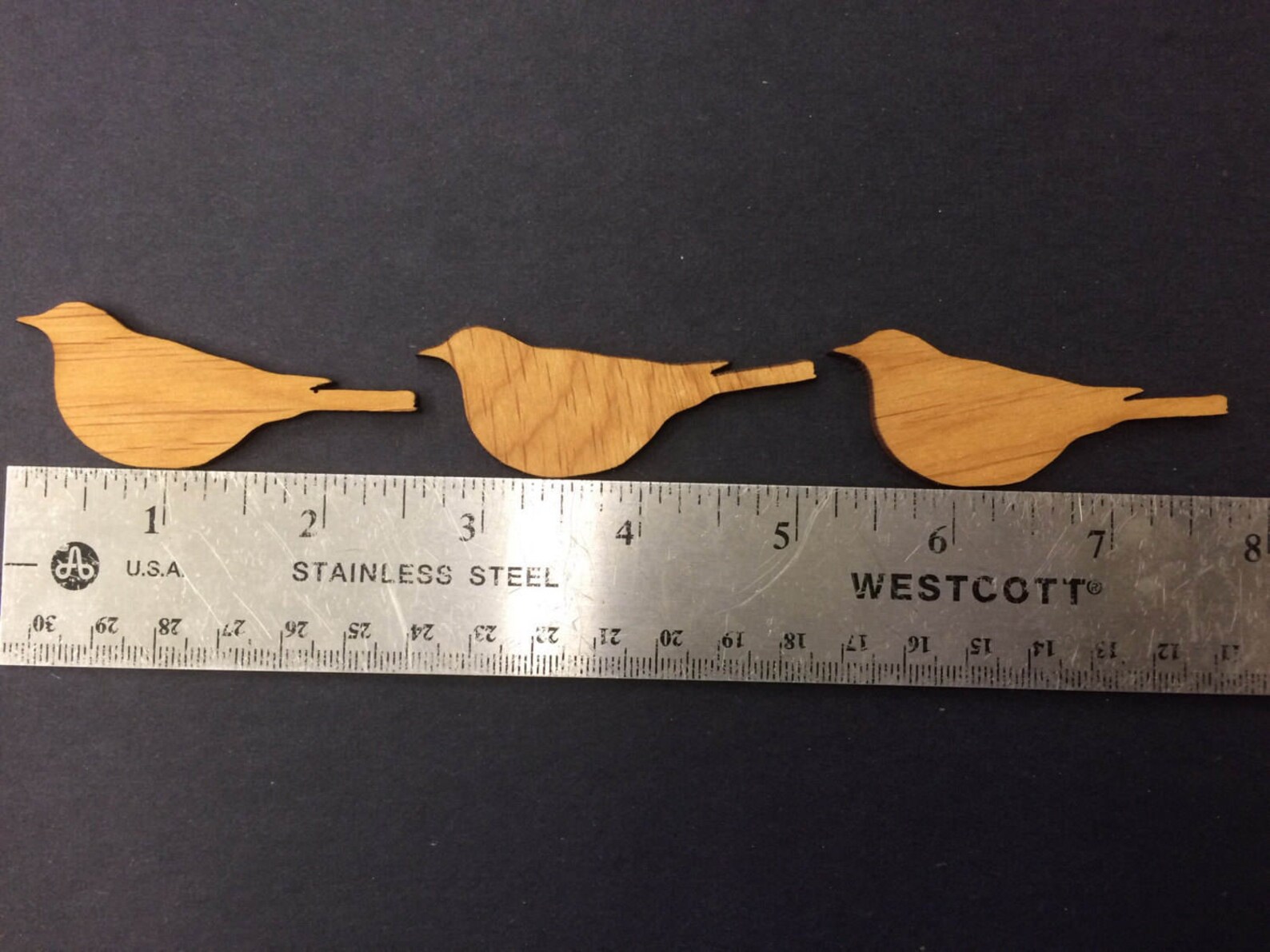 Wood Love Birds Shape Set of 10 Wooden Love Bird Decor | Etsy