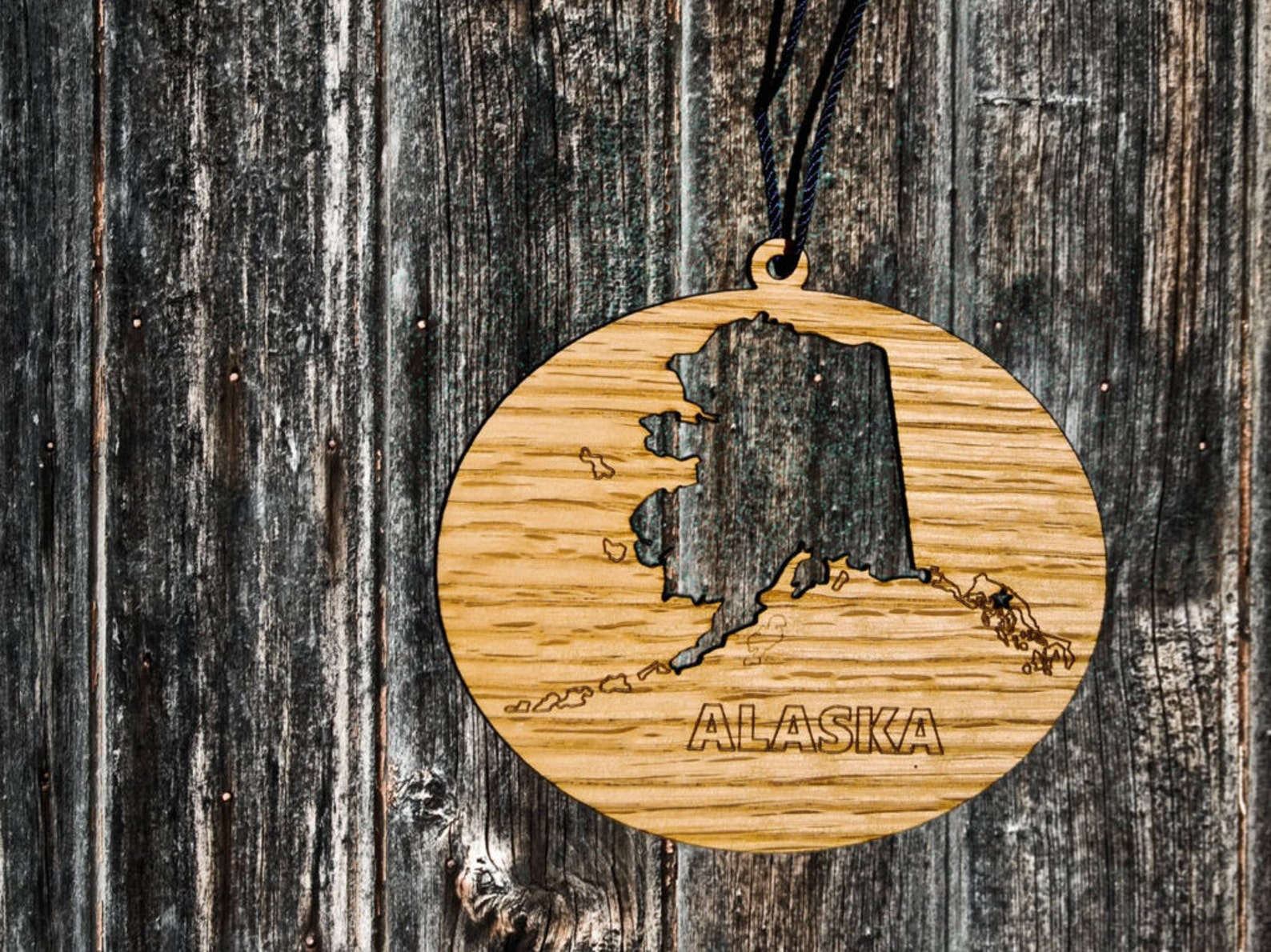 Alaska State Ornament Alaska Decor Alaska Gift for Traveler - Etsy