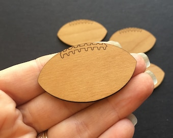 Wooden Football - Etsy