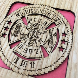 11x14 Firefighter EMT First Responder Picture Frame, Gift for EMT ...