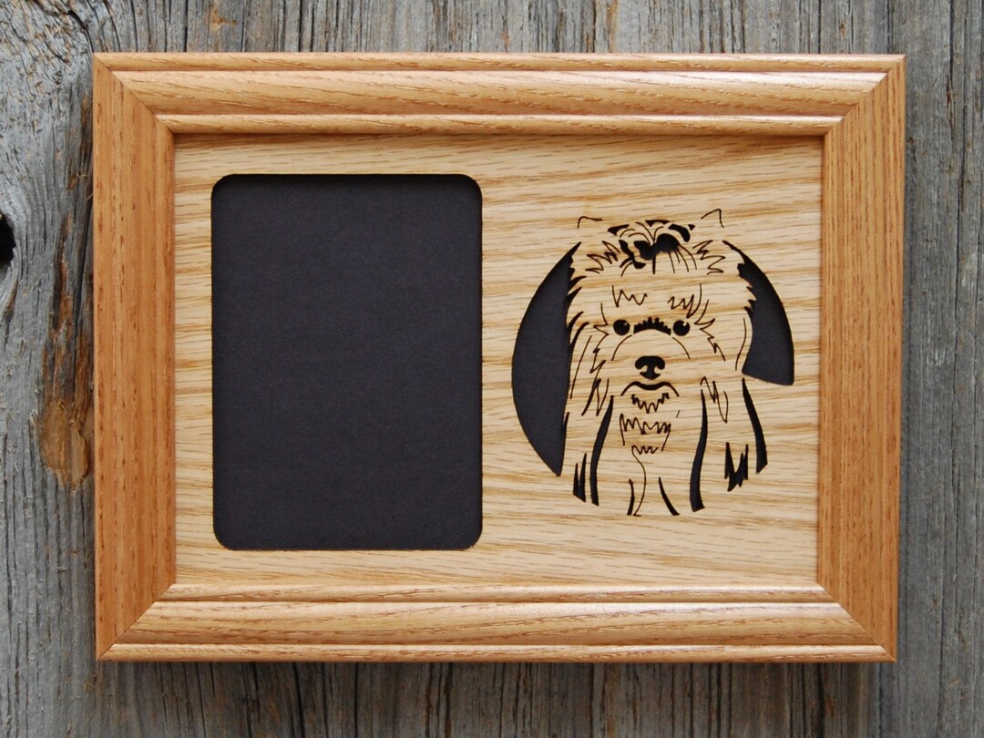 5x7 Yorkshire Terrier Picture Frame, Yorkshire Terrier Dog Lover Gift ...