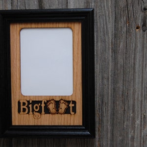 Bigfoot Picture Frame Holds 3x5 Photo Big Foot Decor Big - Etsy