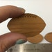 Wooden Footballs Set of 10 Wood Football Shape Football - Etsy
