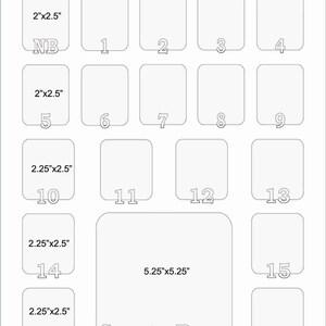 School Years Picture Frame - Holds 5.25x5.25 and 2x2.5 Photos ...