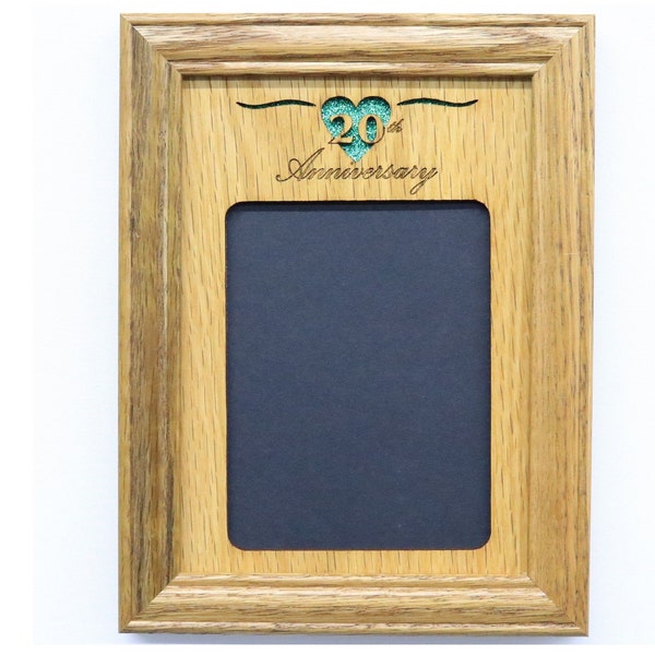 20th Anniversary Photo Frames - Etsy