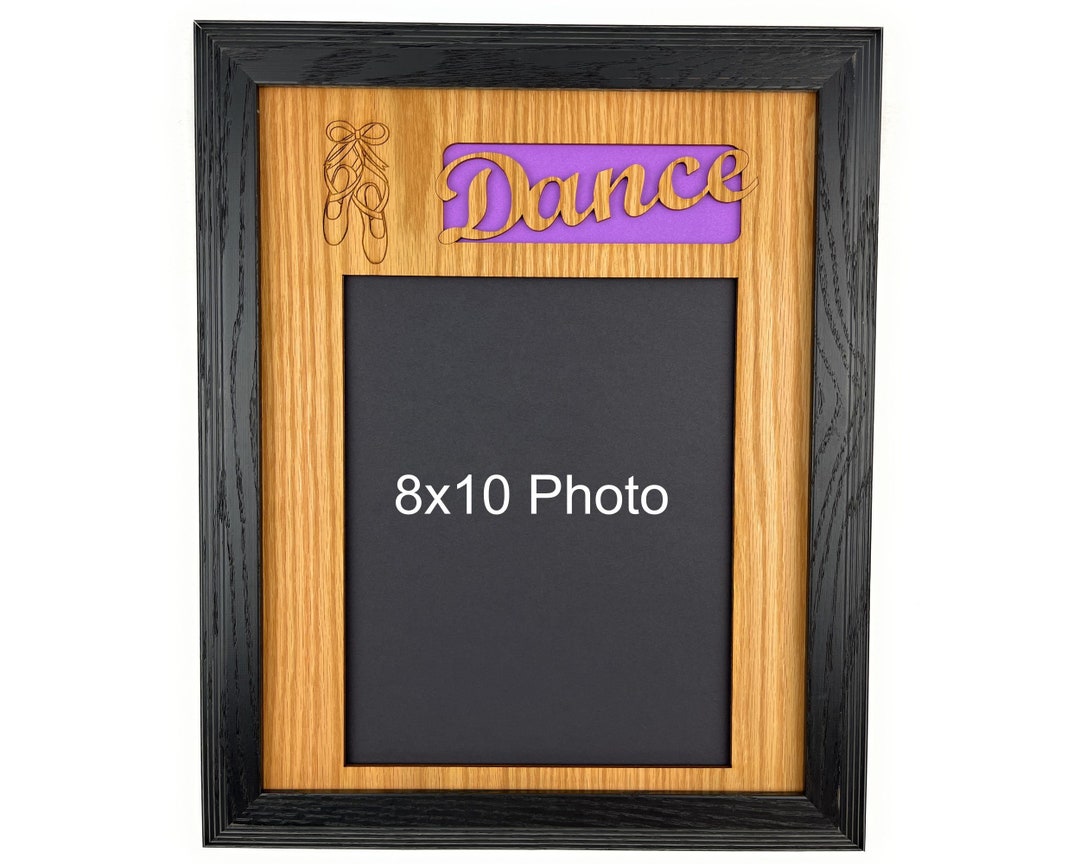 Dance Picture Frame - 11x14 Holds 8x10 Photo or Multiple Photos ...