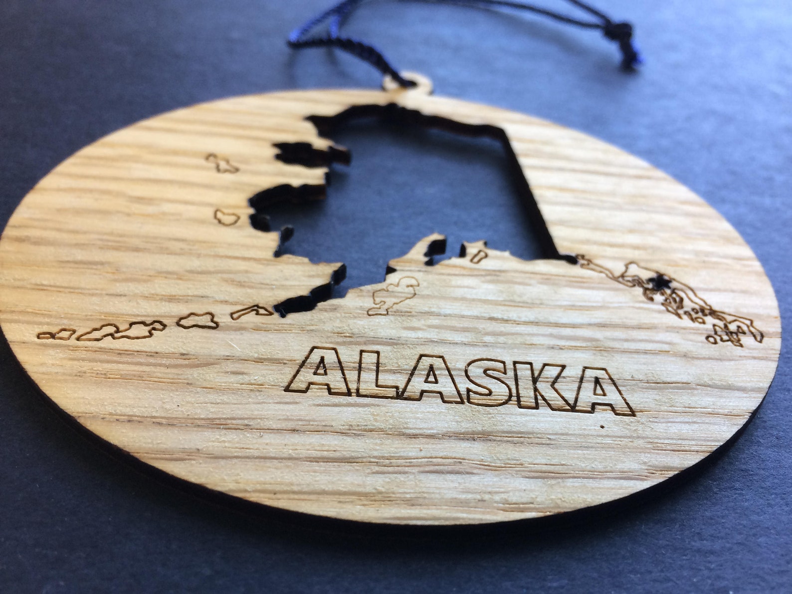 Alaska State Ornament Alaska Decor Alaska Gift for Traveler - Etsy
