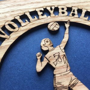 Volleyball Picture Frame -11x14 Frame Hold Multiple Photos- Volleyball ...