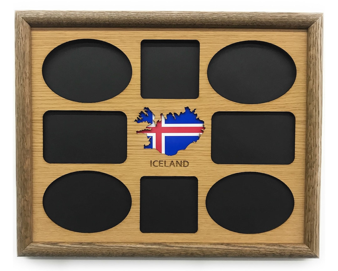 Iceland Picture Frame - 11x14 Frame Holds 8 Photos - Etsy