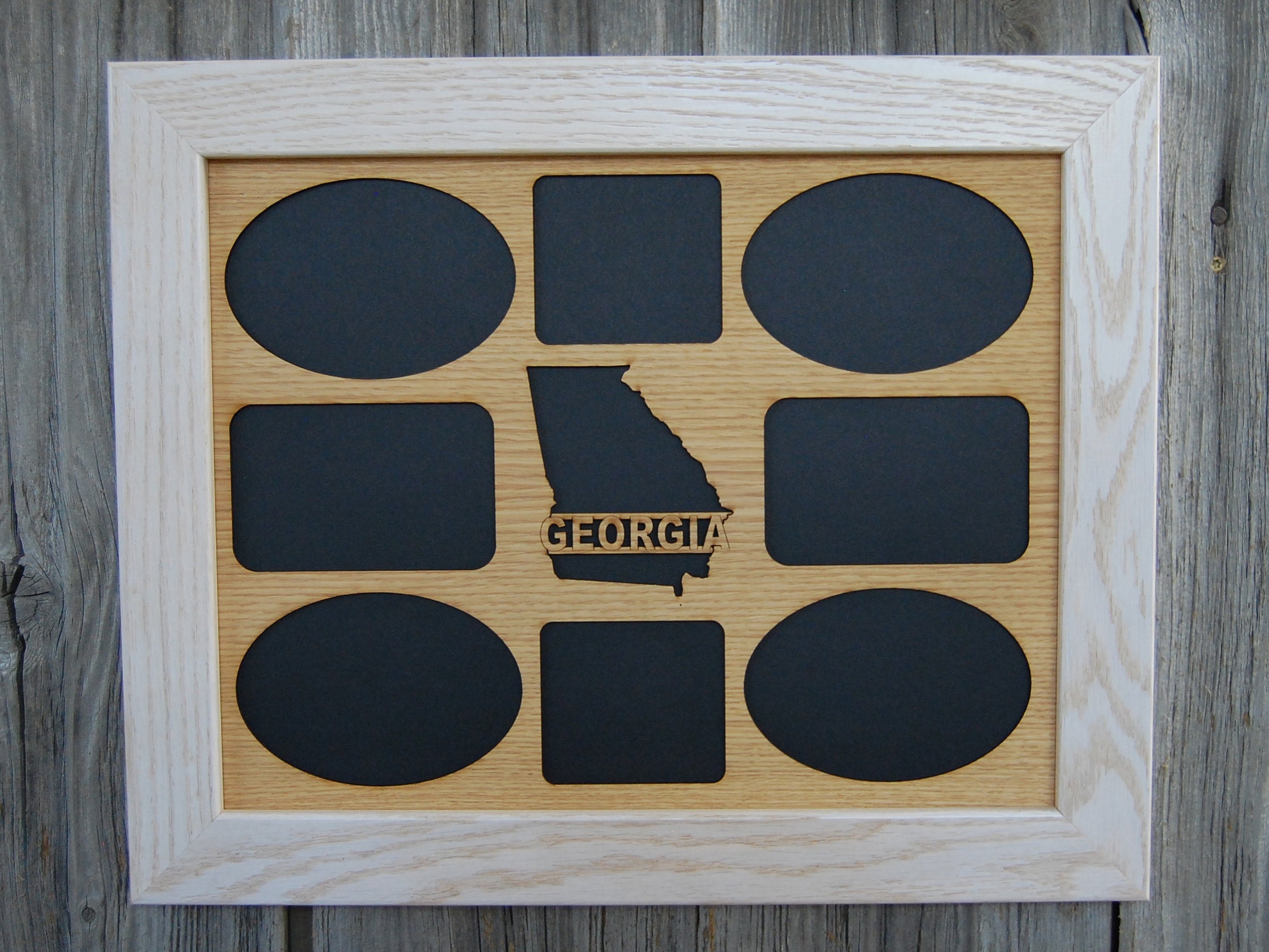 Georgia Picture Frame - 11x14 Frame Holds 8 Photos - Georgia State ...