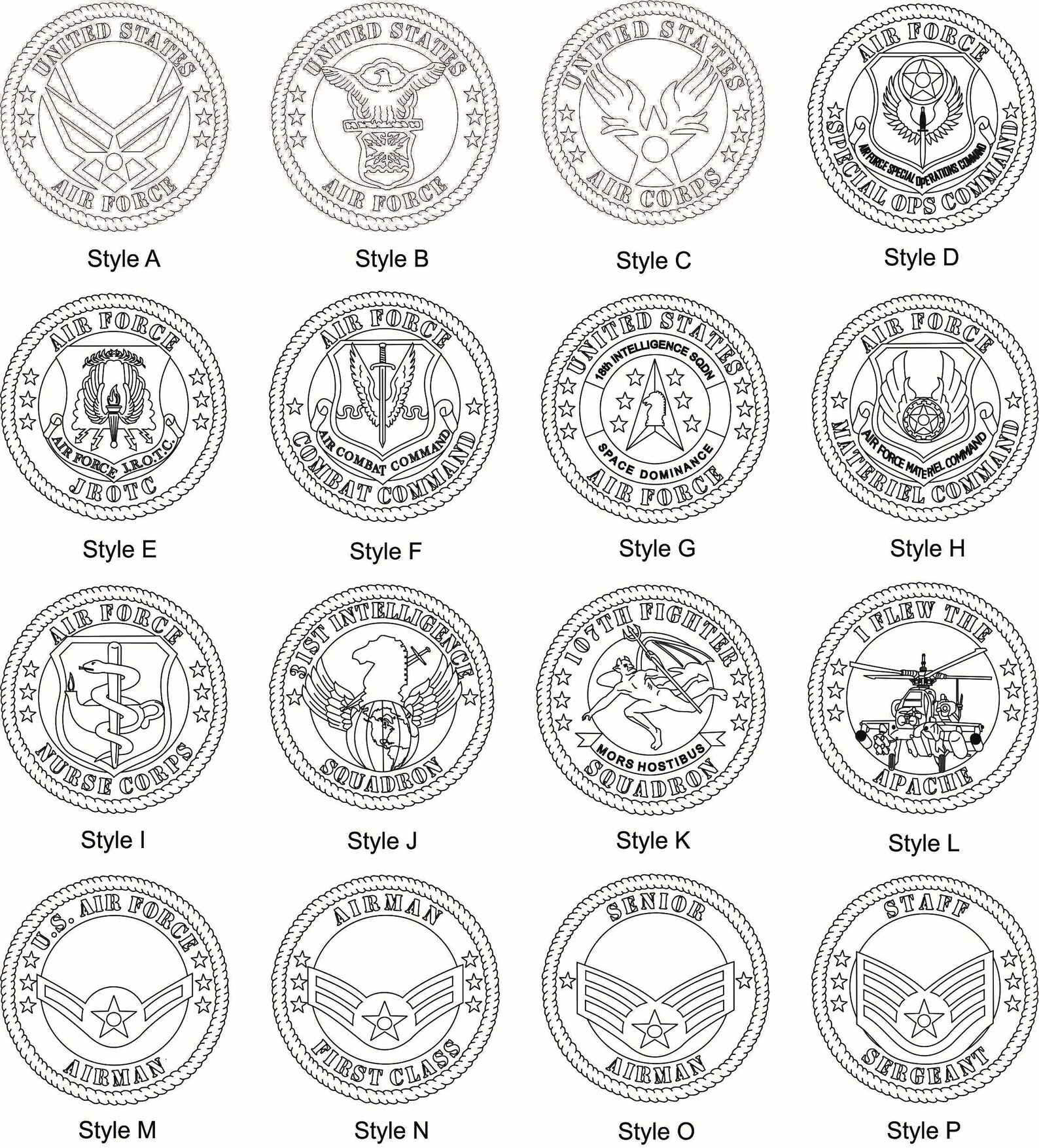 11x14 US Air Force Picture Frame Gift - United States Air Force Tribute ...